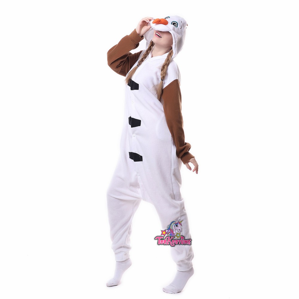 Olaf Kostüm Tier Pyjamas Onesie Overalls - Topkostueme.com