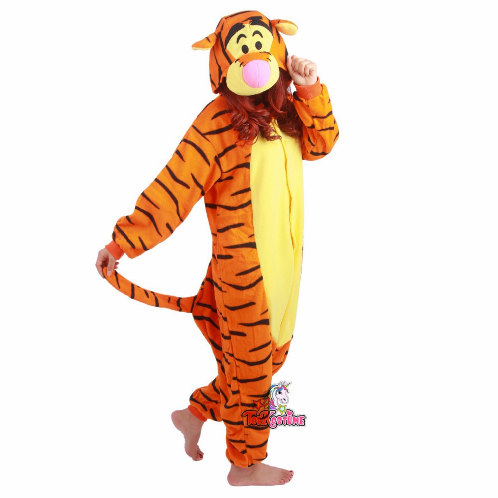Winni Puuh Tigger Kostüm Pyjamas Schlafanzug Halloween Tierkostüme ...
